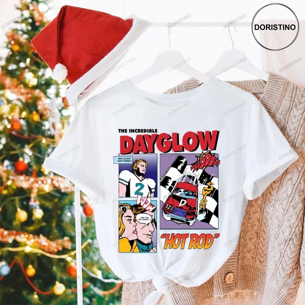 The Incredible Dayglow Merch Hot Rod Limited Edition T-shirt